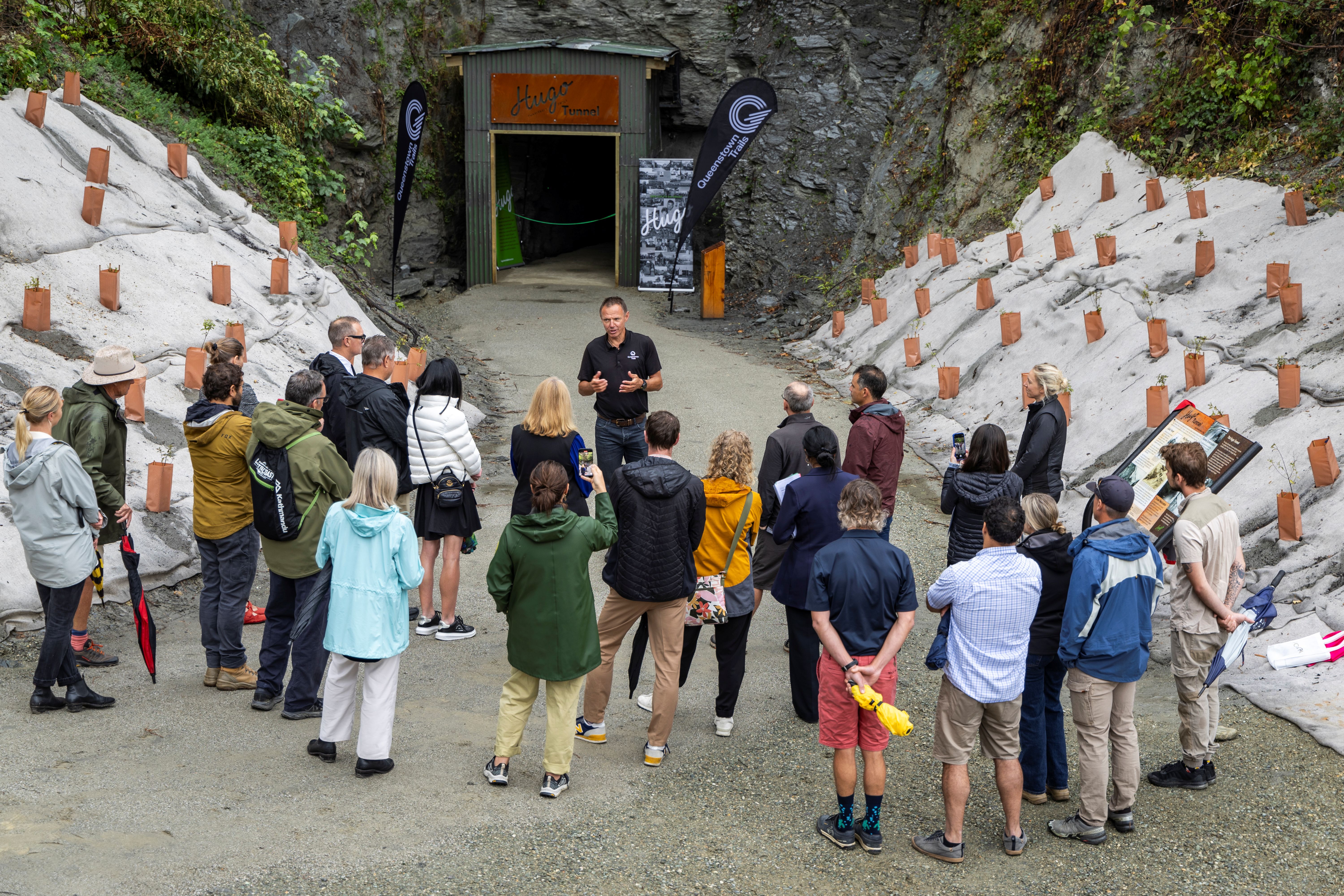 Historic tunnel part of new Shotover Gorge Trail construction. | Otago ...